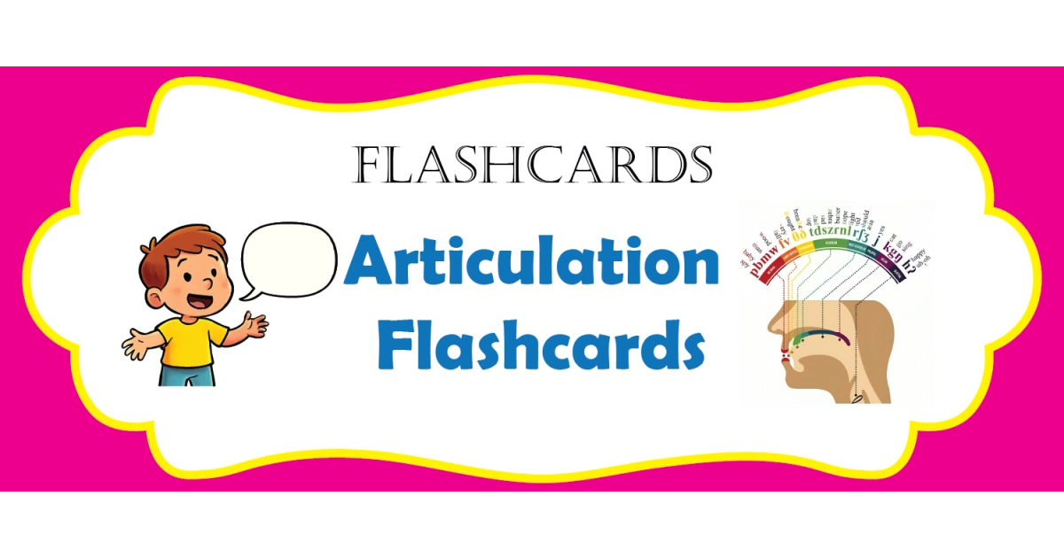 Articulation Flashcards