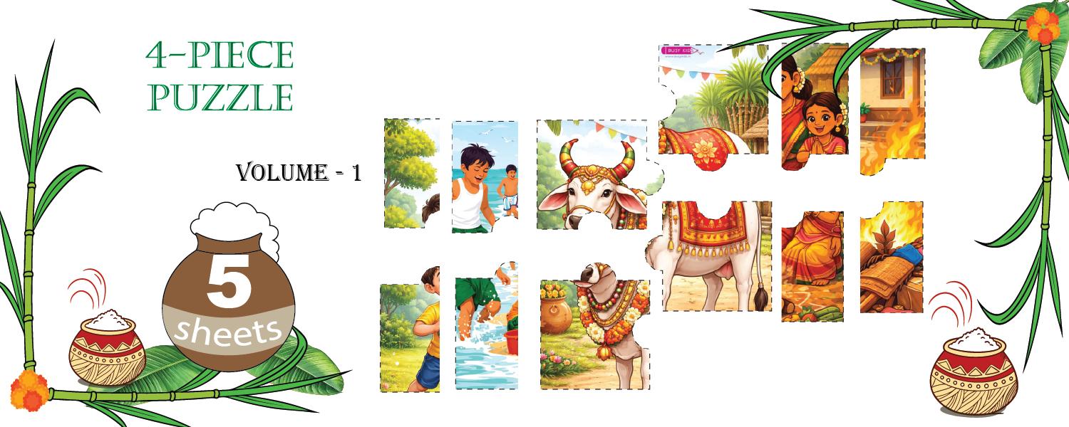4 Piece Puzzle – Pongal Special - Volume 1